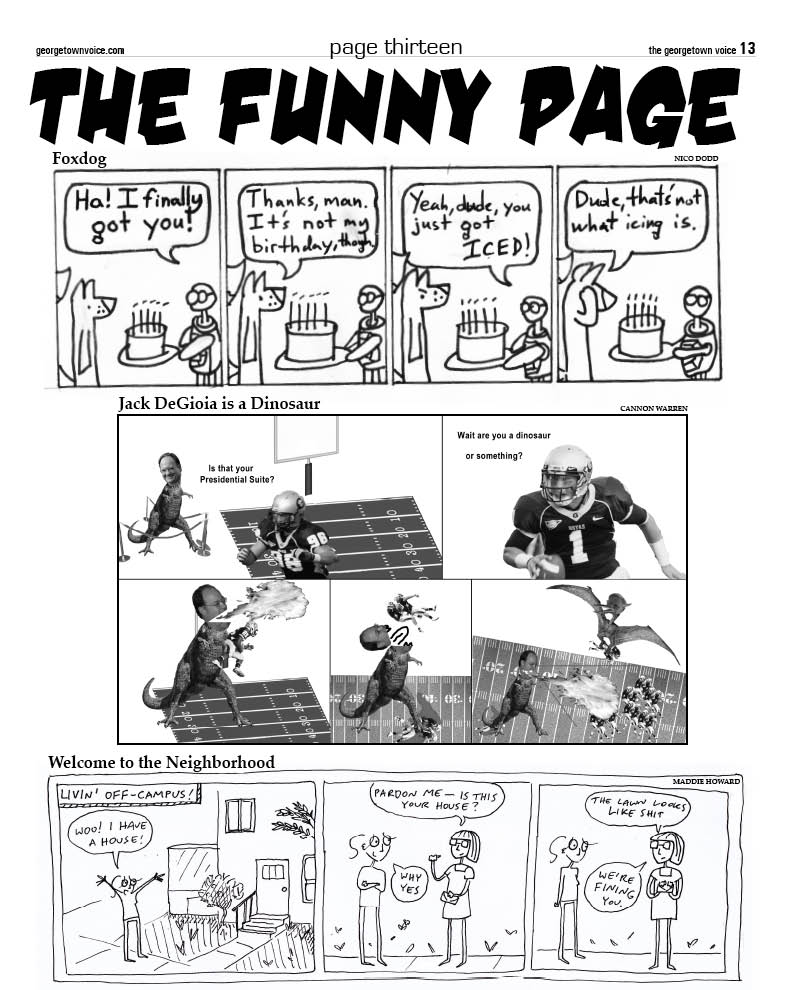 The Funny Pages - The Georgetown Voice