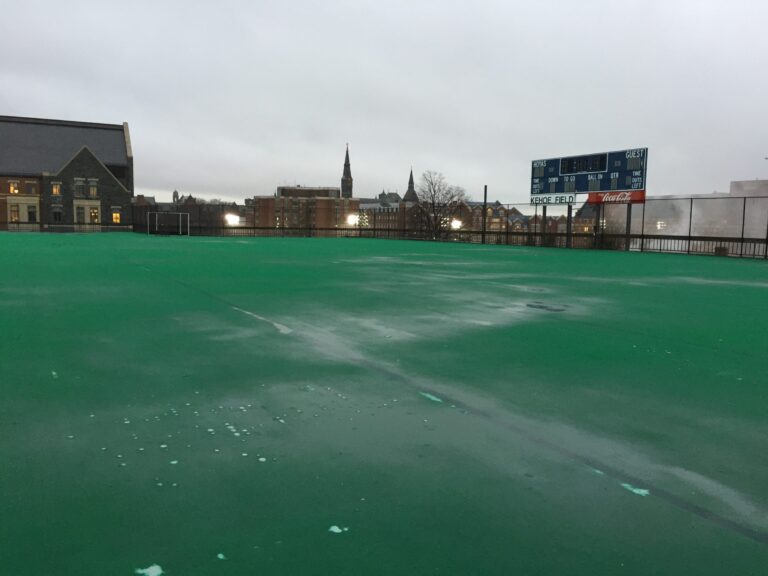 Kehoe Field Closed - The Georgetown Voice