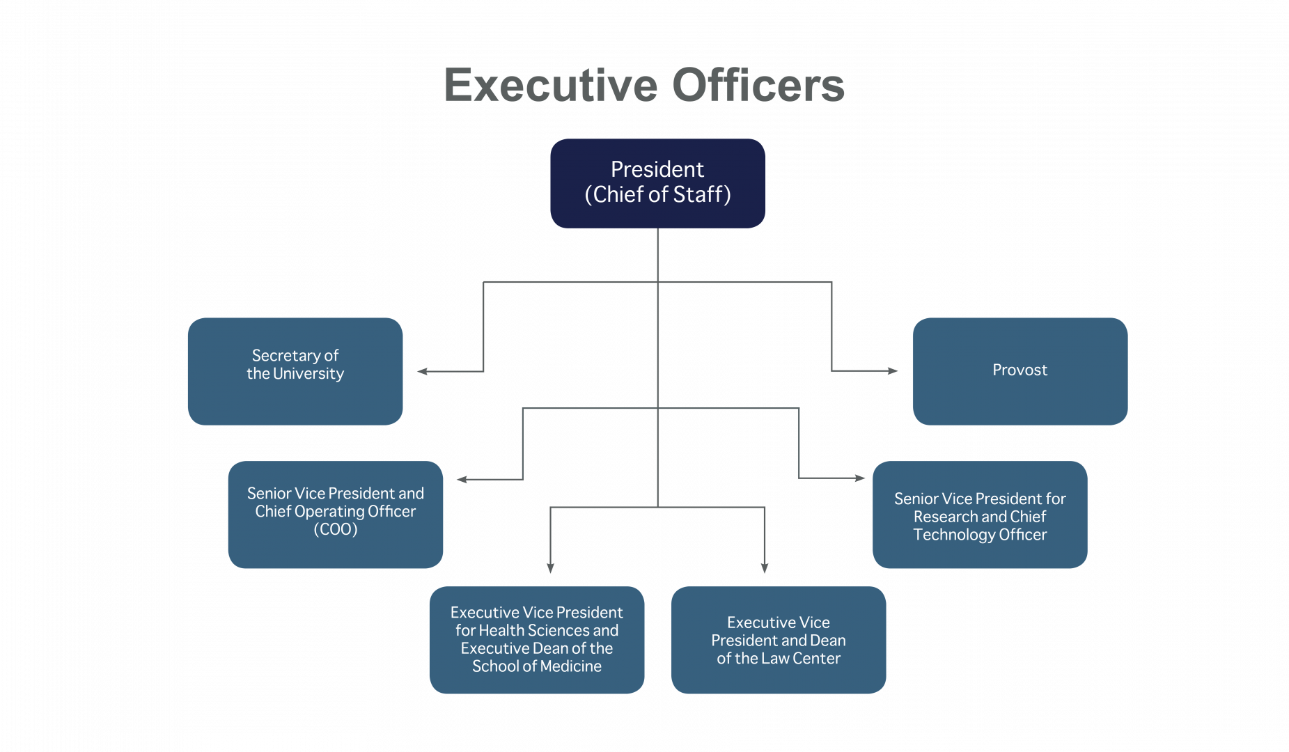 Georgetown Explained: University organizational chart - The Georgetown ...