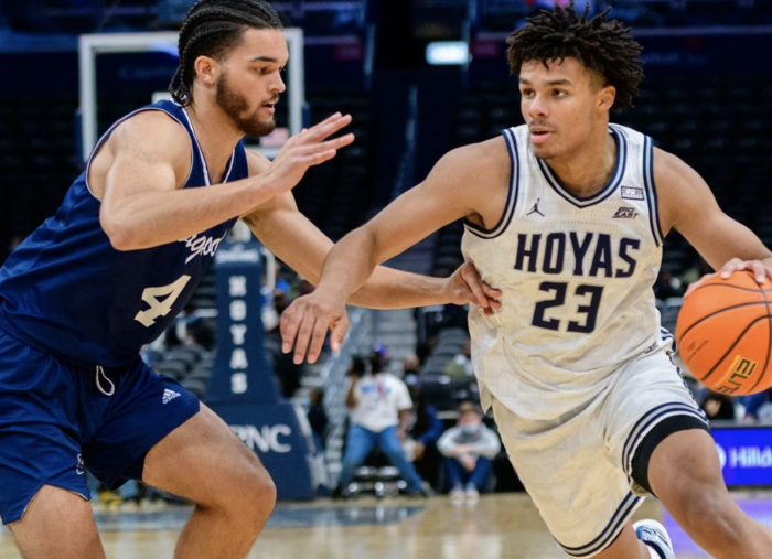 Happy Holloways: Georgetown Men's Basketball Rallies After Slow Start ...